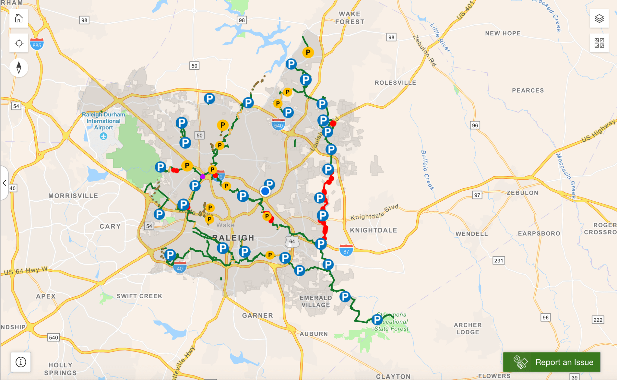 How to navigate Raleigh’s greenways: New online tool helps plan your route